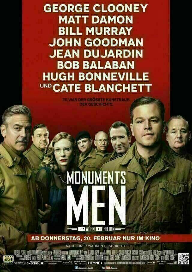 Monuments Men | Poster | Bild 10 von 10 | Film | critic.de
